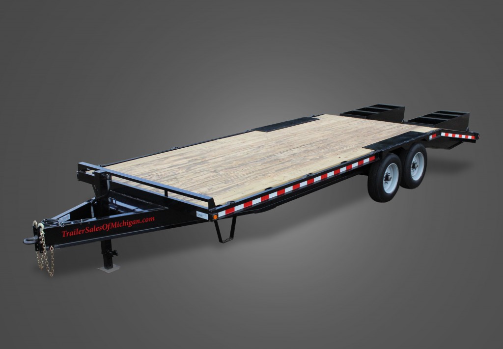 20 000 GVWR Heavy Duty Trailer Flatbed Trailers Michigan